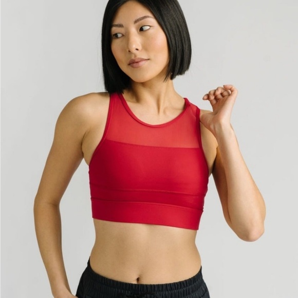 ZYIA | Intimates & Sleepwear | Zyia Active Red All Star Bra Size Large ...